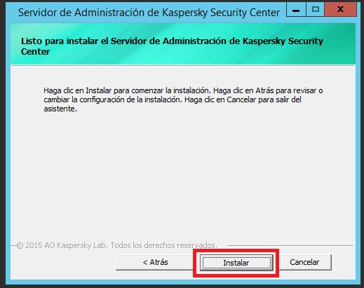 Kaspersky Security Center – Instalación y configuración inicial ...