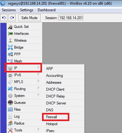 Configuración Firewall con Mikrotik RB1100 AHx2 – RAGASYS SISTEMAS