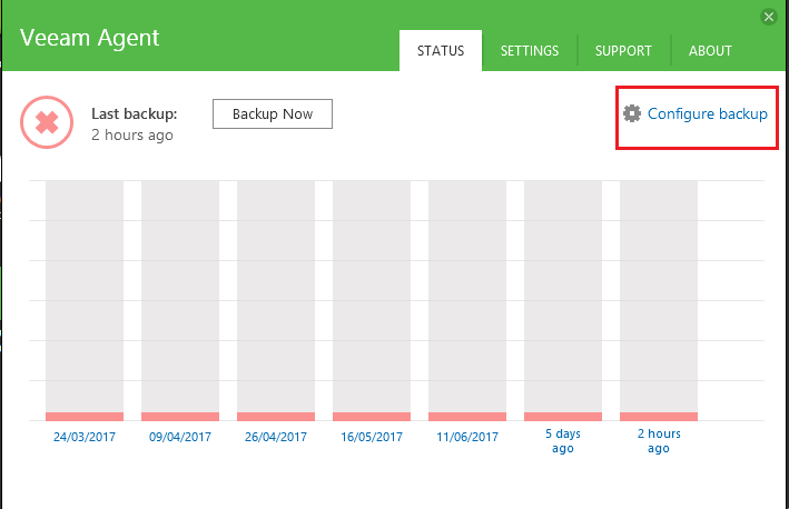 Veeam Agent for Microsoft Windows – RAGASYS SISTEMAS