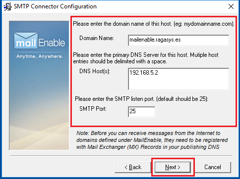 Instalación y configuración de un servidor de correos MailEnable sobre MS Windows Server 2016 ...