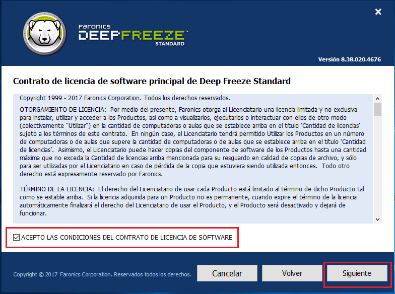 Deep Freeze – Instalación y Configuración – RAGASYS SISTEMAS