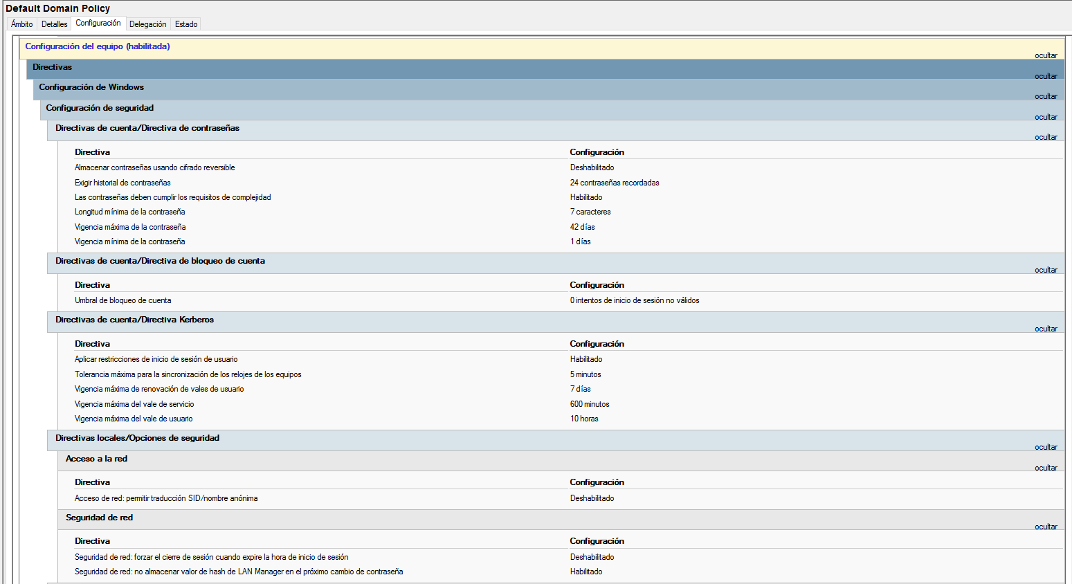 Administración de directivas de grupo (GPO) sobre MS Windows Server ...