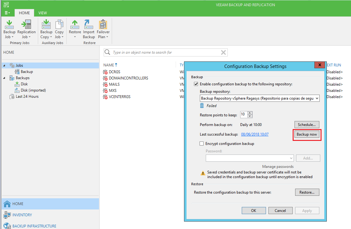 Actualizar Veeam Backup & Replication v9.5 Update 3 a Update 3a ...