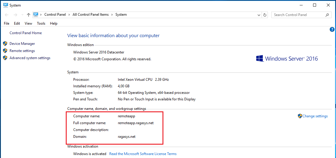 Instalación y configuración de RemoteAPP en MS Windows Server 2016 ...