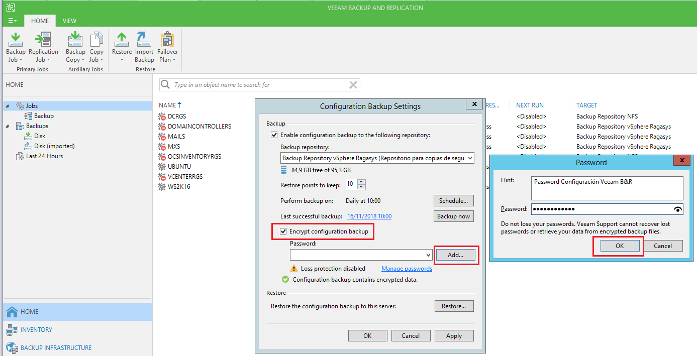 Actualizar Veeam Backup & Replication v9.5 Update 3a a Update 4 ...