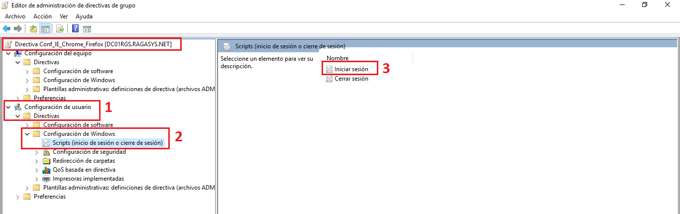 GPO para configurar página de inicio en Internet Explorer, Google ...