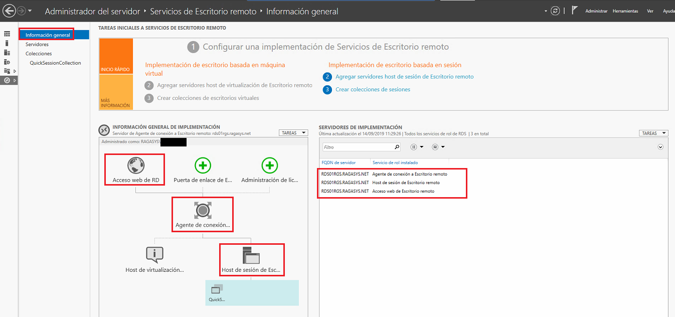 Remote Desktop Services – Consola Servicios de Escritorio Remoto ...