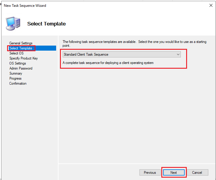 MDT – Crear Task Sequences – RAGASYS SISTEMAS