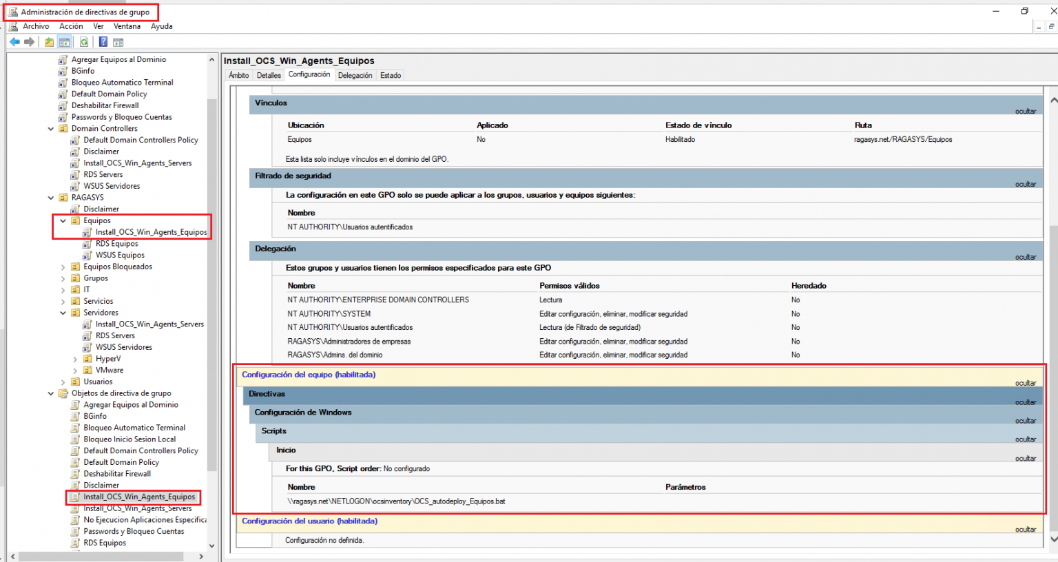 Instalación y despliegue de OCS Windows Agent – Local y GPO – RAGASYS ...