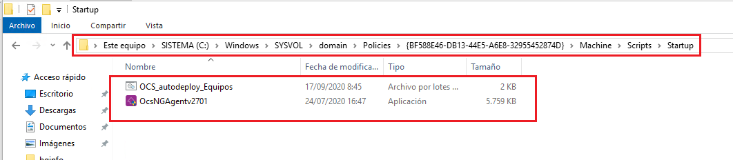 Instalación y despliegue de OCS Windows Agent – Local y GPO – RAGASYS ...