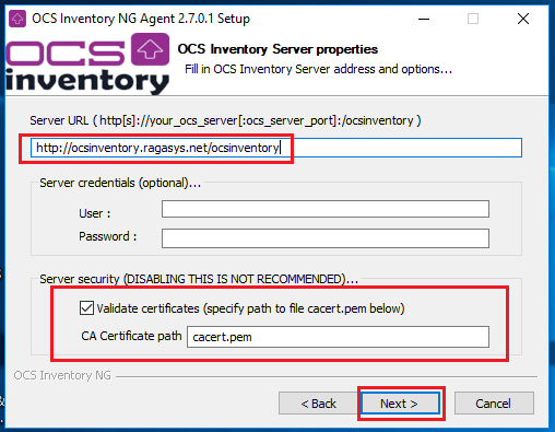 Instalación y despliegue de OCS Windows Agent – Local y GPO – RAGASYS ...