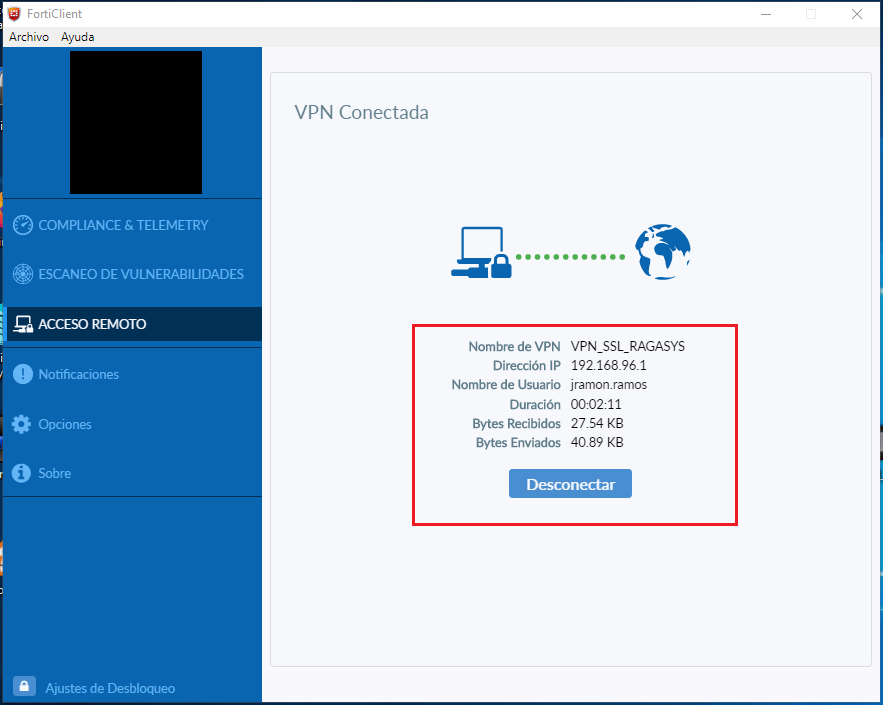 Fortigate SSL VPN con segundo factor de autenticación usando Fortitoken ...