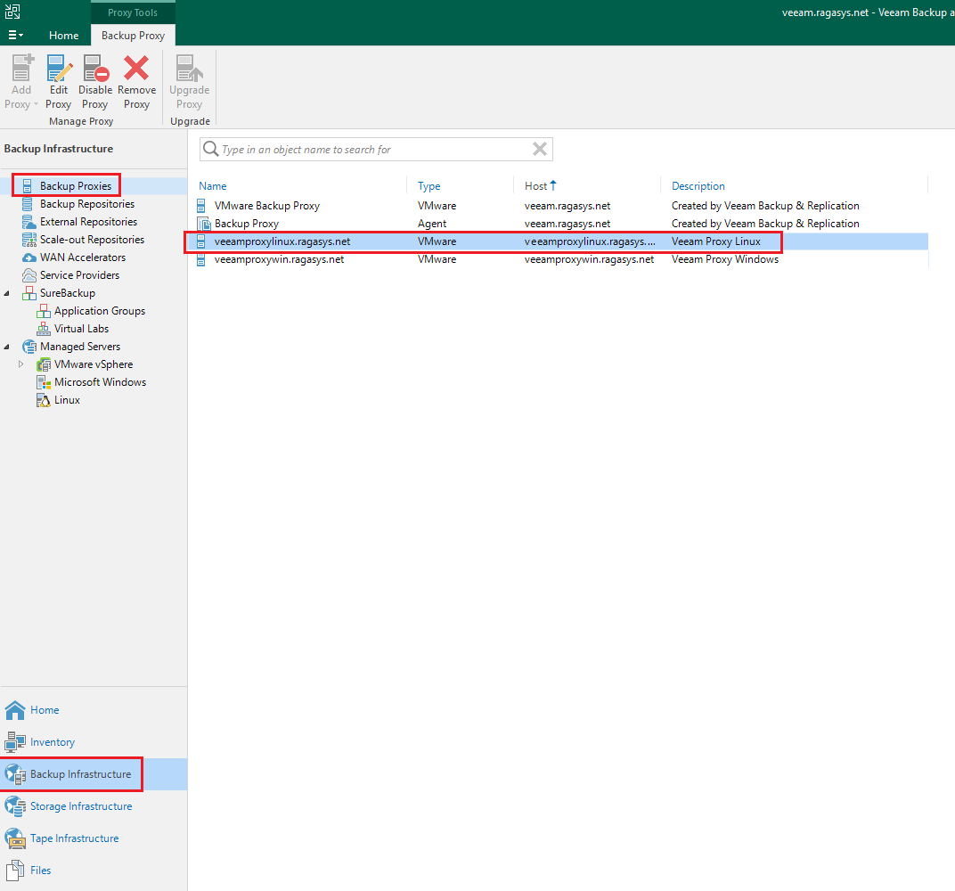 Agregar Veeam Backup Proxy Linux a nuestra infraestructura de Veeam ...