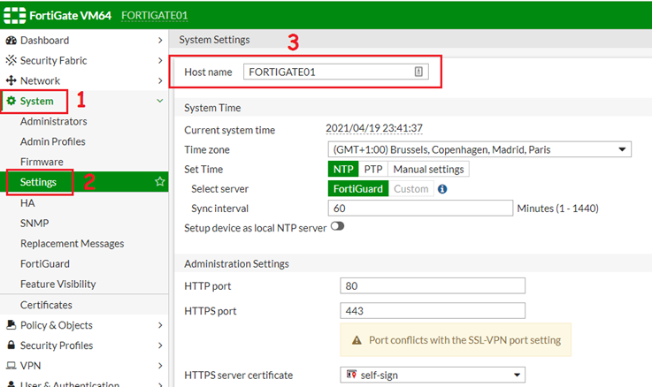 Fortigate HA ACTIVO – PASIVO – RAGASYS SISTEMAS