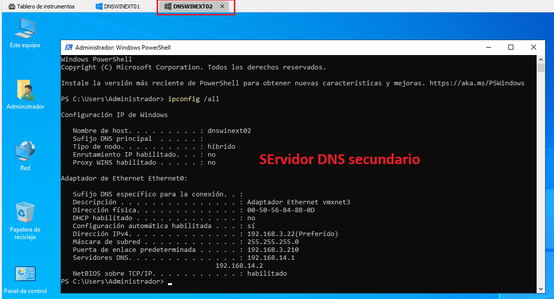 Instalar y configurar Servidores DNS Externos con Windows Server 2022 – RAGASYS SISTEMAS