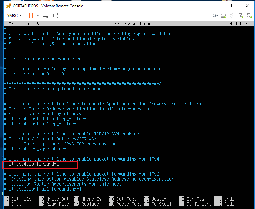Configuración Firewall con iptables – RAGASYS SISTEMAS