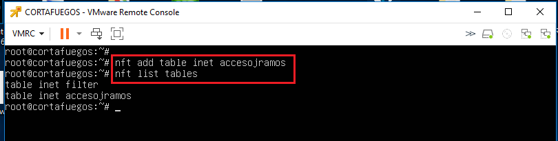 Configuración Firewall con nftables – RAGASYS SISTEMAS