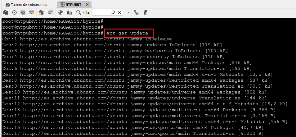 Instalación y configuración de Servidor NTP en Ubuntu Server 22.04 ...