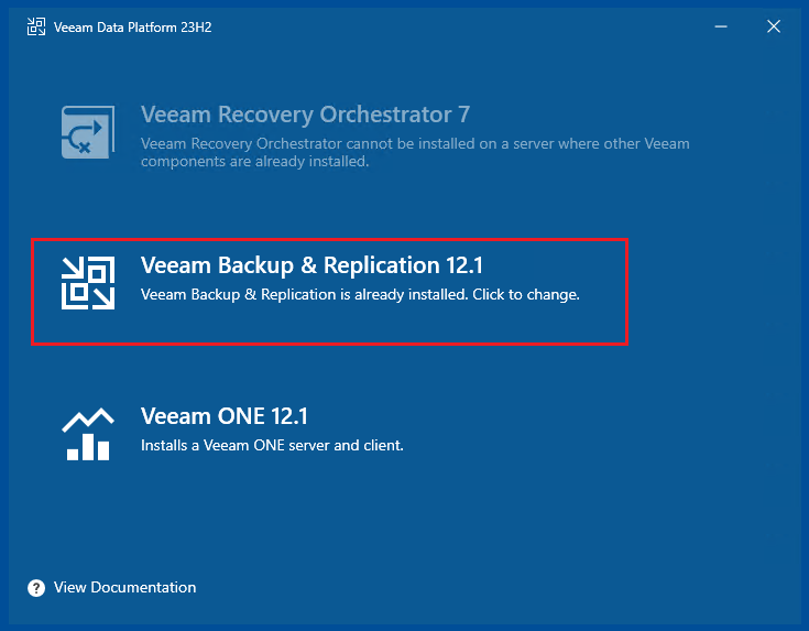 Actualizar Veeam Backup & Replication v12 a v12.1 – RAGASYS SISTEMAS