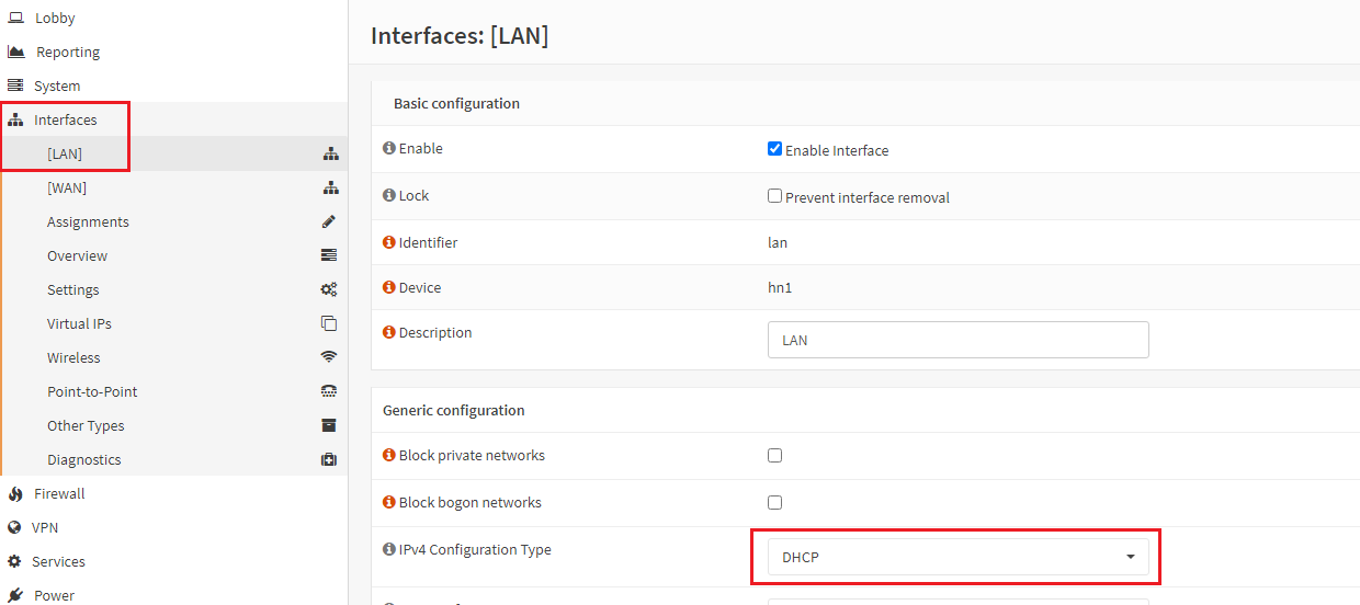 Configuración inicial y avanzada OPNSense – RAGASYS SISTEMAS