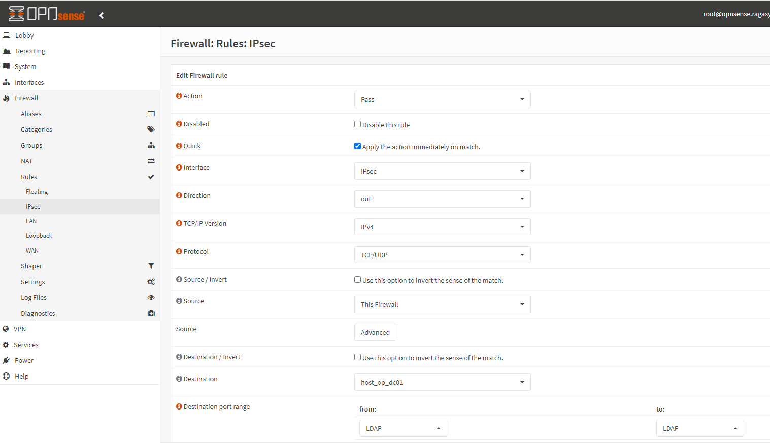 Configurar servidor LDAP en OPNSense – RAGASYS SISTEMAS