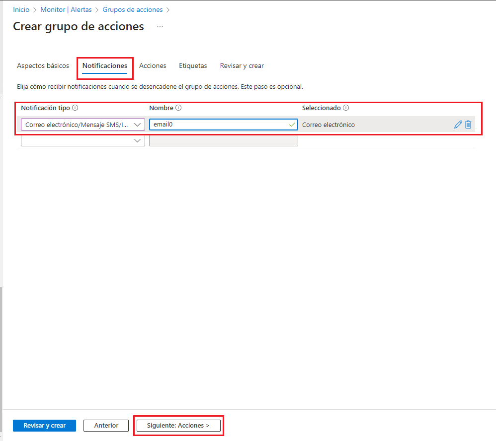 Configuración de alertas en máquinas virtuales de Azure – RAGASYS SISTEMAS