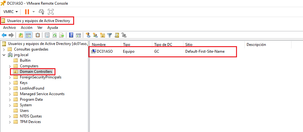 Instalar y configurar Active Directory en Windows Server 2022 – RAGASYS SISTEMAS
