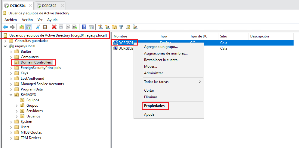 Configurar Windows LAPS para contraseña DSRM de Active Directory ...