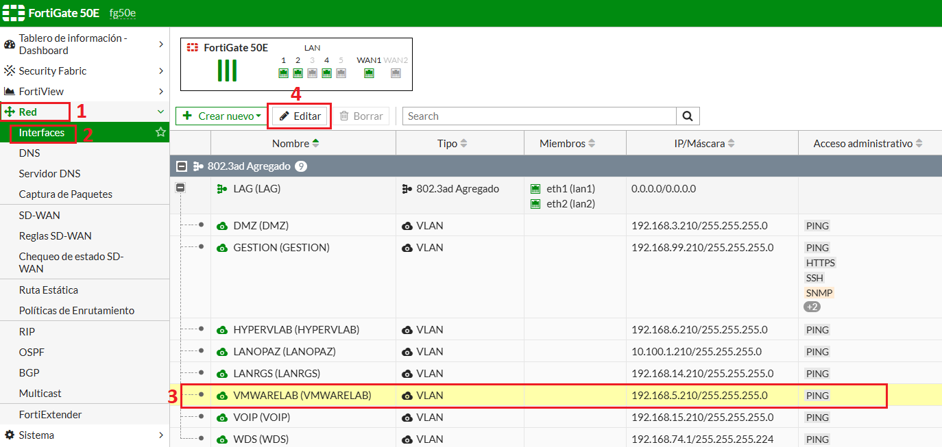 Configurar servidor DHCP Relay en Firewall Fortigate - RAGASYS SISTEMAS