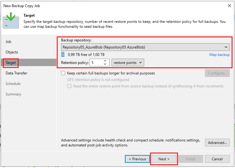 Veeam Backup And Replication Backup Repository En Azure Blob Storage Con Inmutabilidad Ragasys