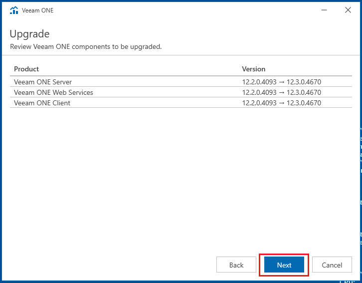 Actualizar Veeam ONE v12.2 a la nueva versión 12.3 – RAGASYS SISTEMAS