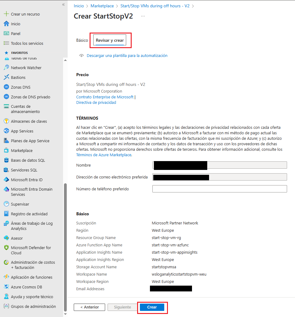 Azure – Programación de inicio y apagado de máquinas virtuales con Start Stop v2 – RAGASYS SISTEMAS