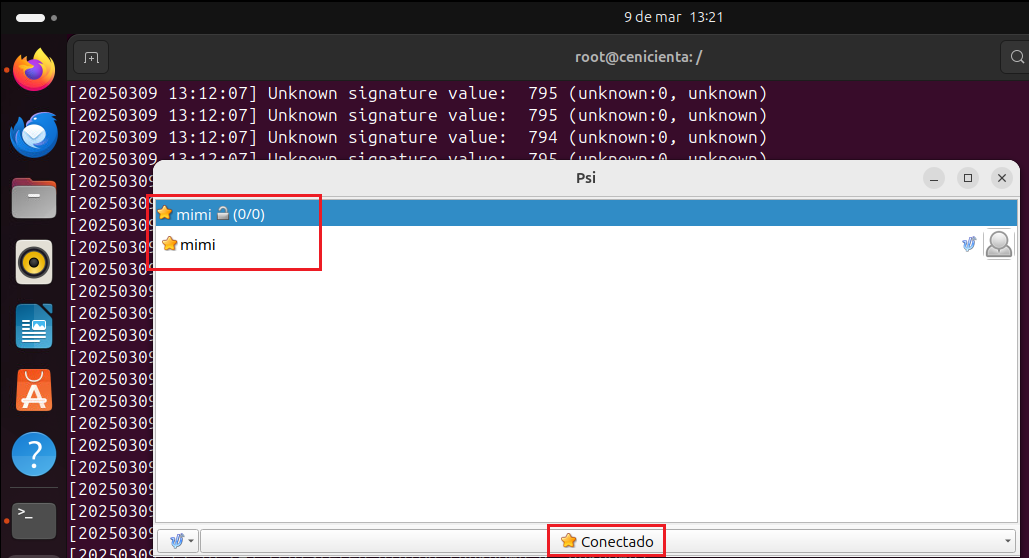 Instalación y configuración de un servidor de mensajería instantánea ...