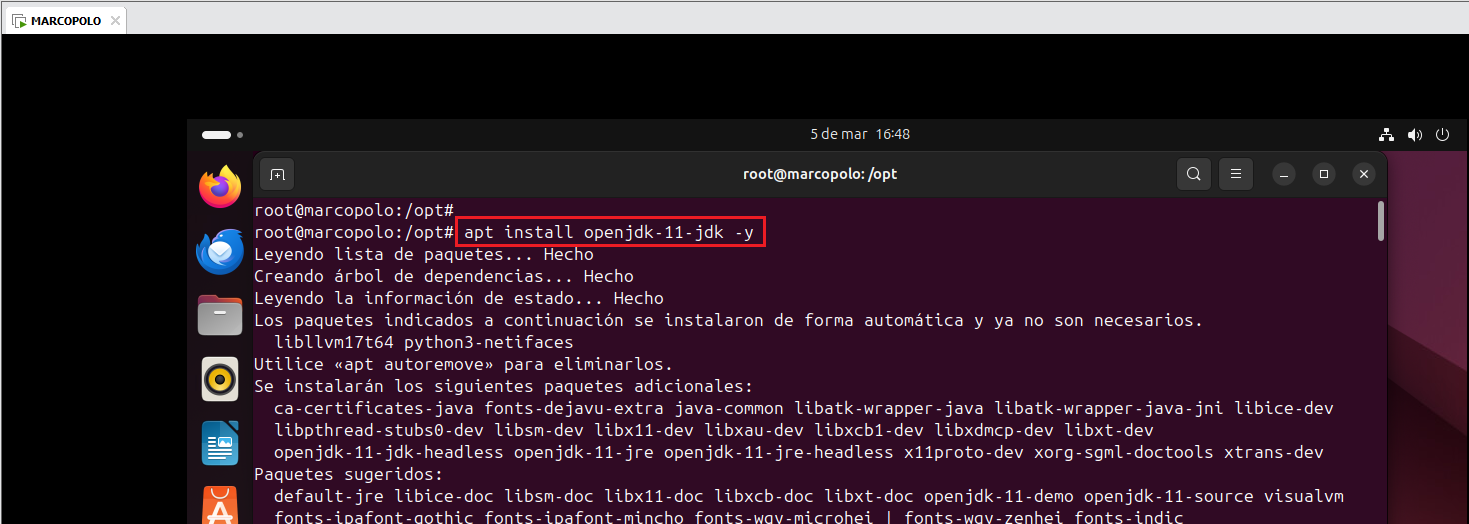 Instalación y configuración de un servidor de mensajería instantánea ...