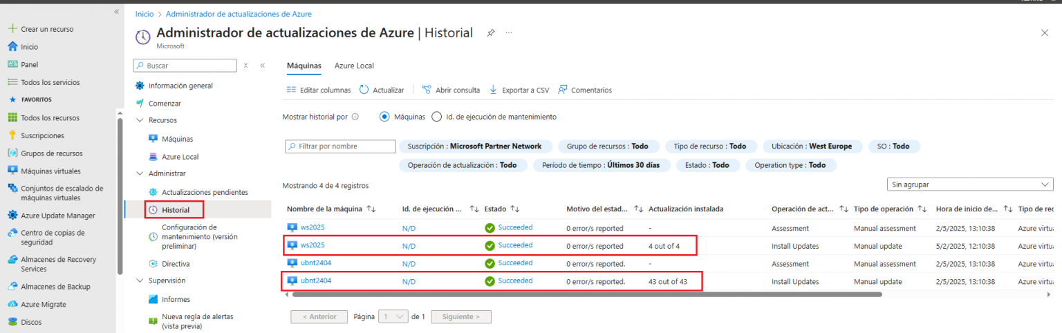 Azure Update Manager - RAGASYS SISTEMAS